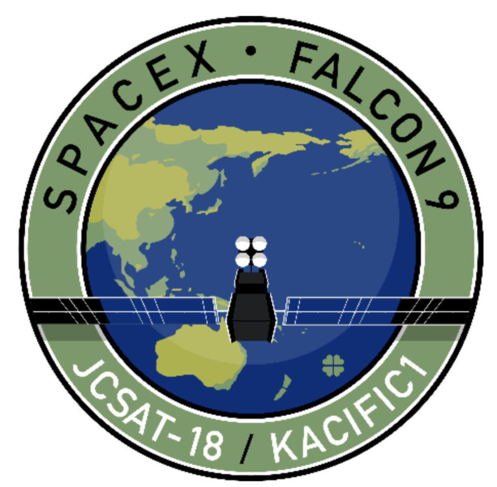 SpaceX Falcon 9 Stunning Nighttime Streak Delivers JCSAT/KACIFIC Asian ...