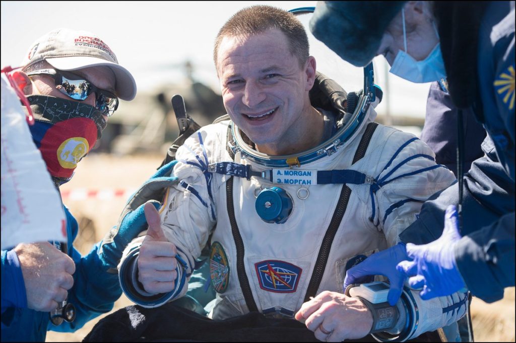 American-Russian Soyuz Crew of Meir, Morgan, Skripochka Return Safely ...