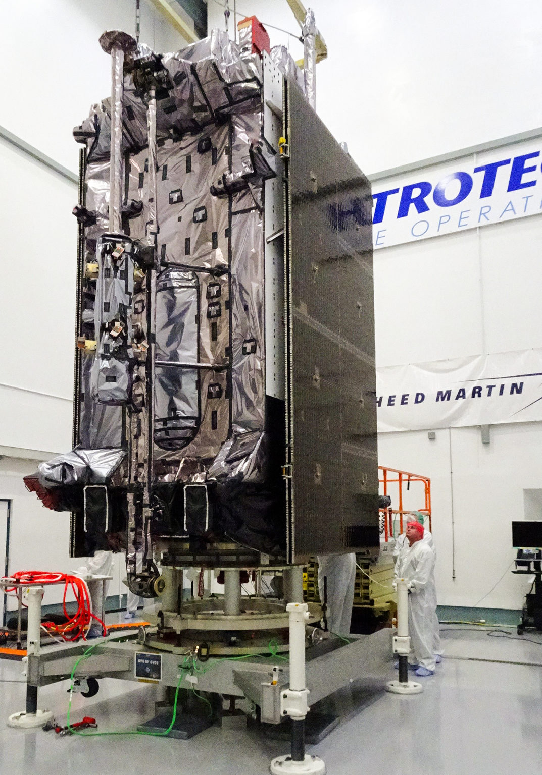 GPSIII-SV03 Navsat for US Space Force Encapsulated for Launch June 30 ...