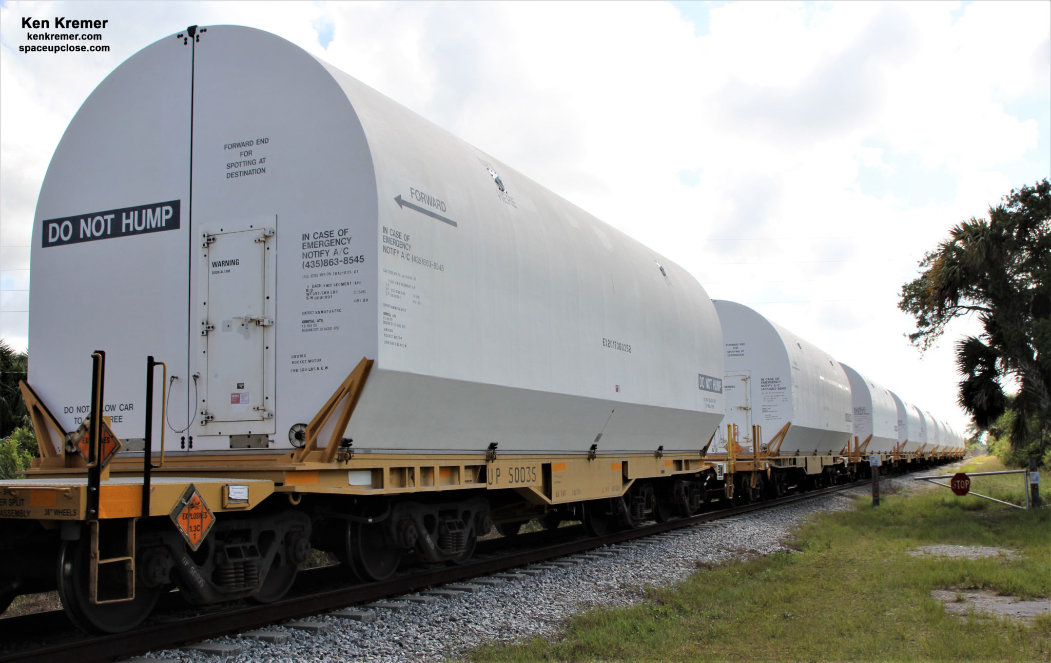Powerful Solid Rocket Booster Segments for NASA SLS Artemis 1 Moon ...