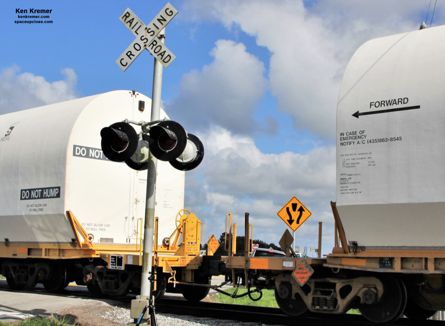 Powerful Solid Rocket Booster Segments for NASA SLS Artemis 1 Moon ...