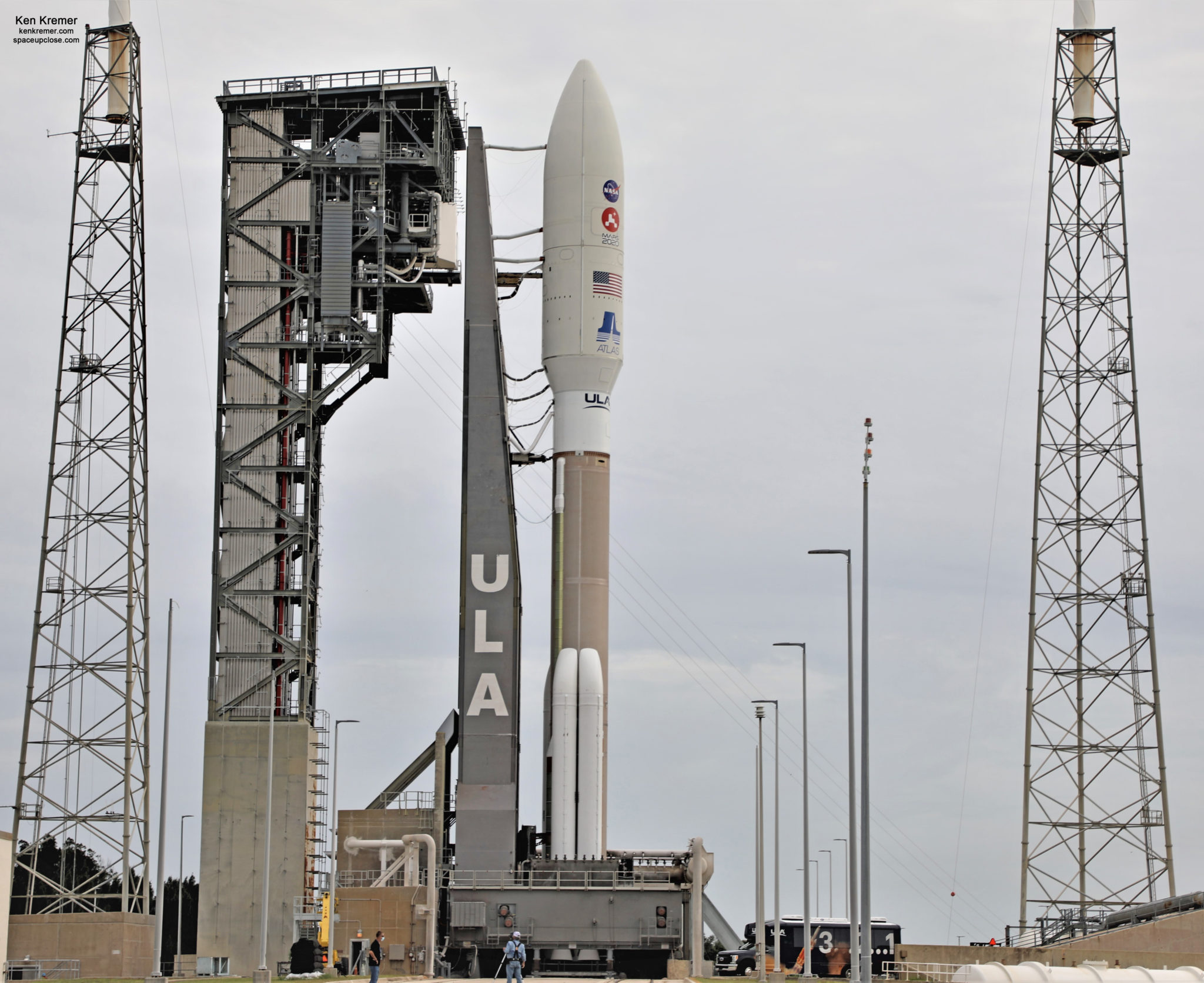 ULA Atlas V Rocket Poised for Liftoff July 30 with NASA’s Red Planet ...