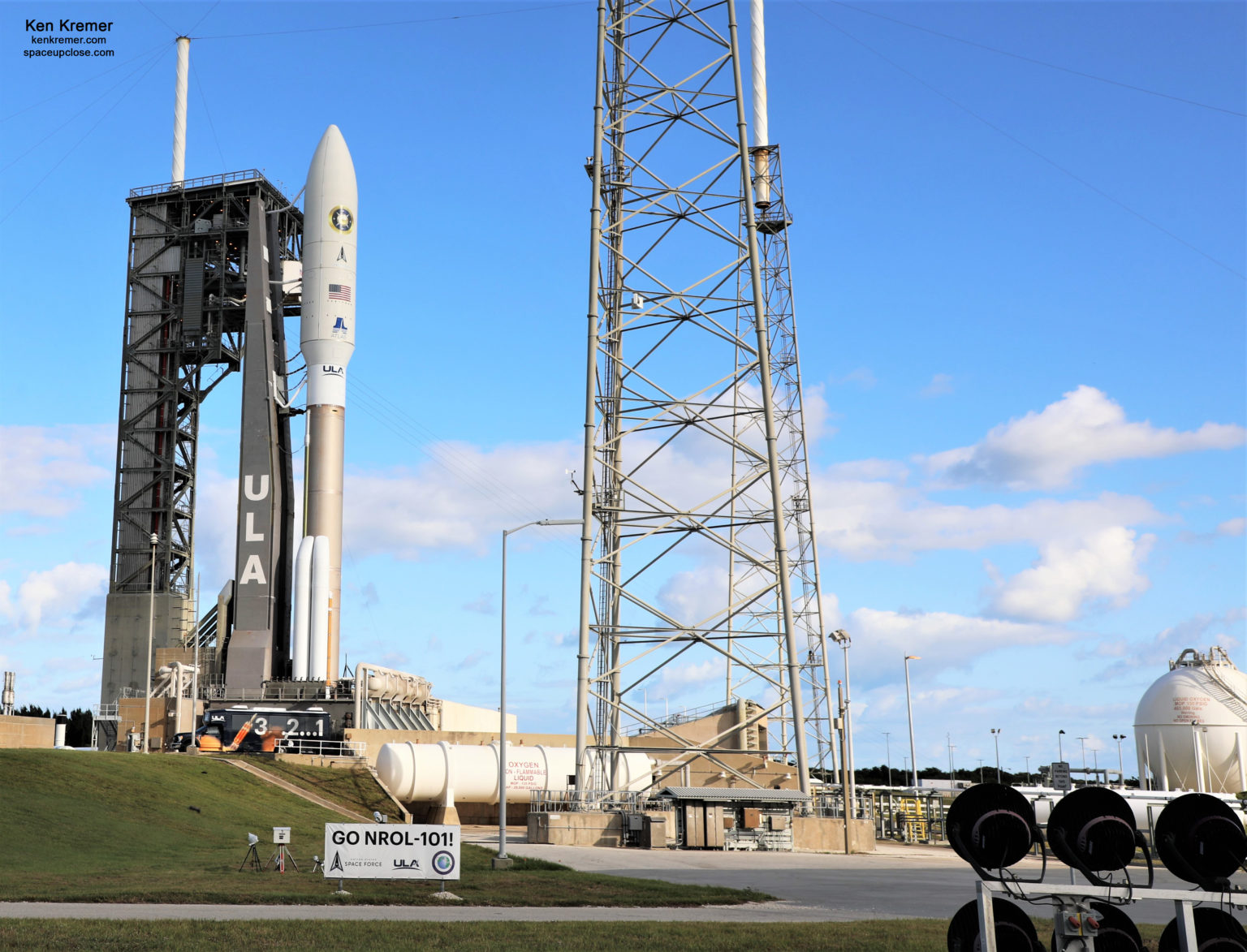 ULA Atlas V Launches NRO National Security SpySat at Sunset with New ...