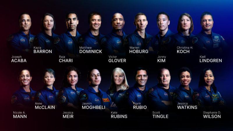 NASA Announces 18 Artemis Astronauts for Initial Moon Missions – Space ...