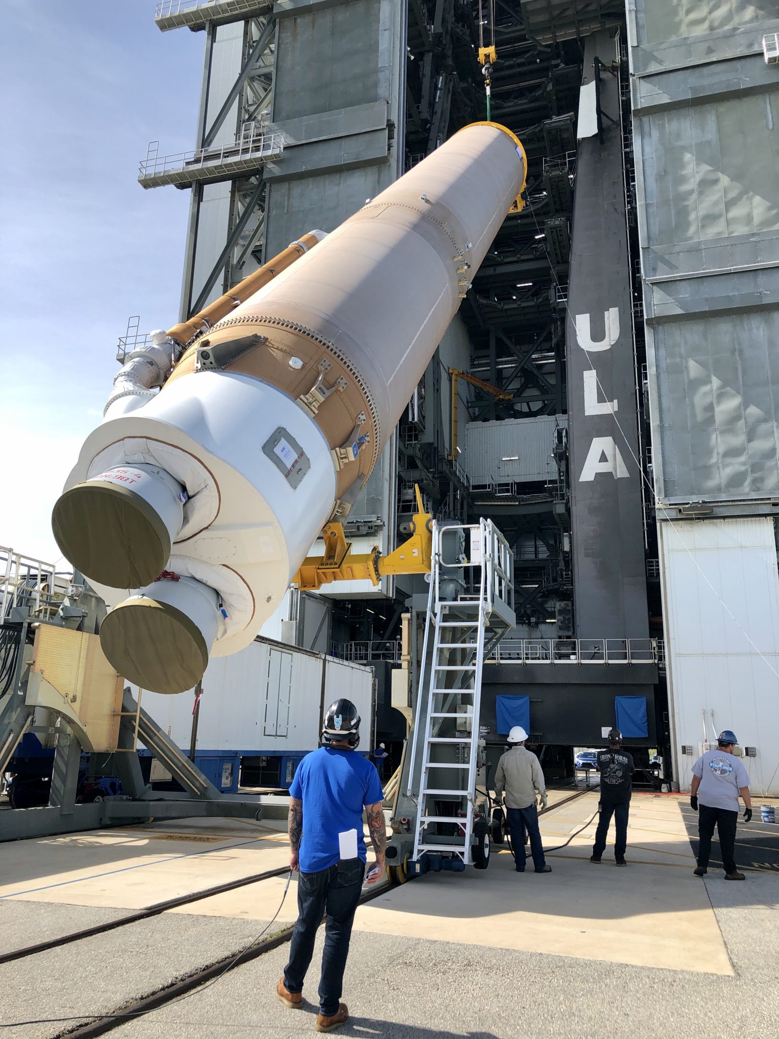 ULA Atlas V Stacked for NASA, Boeing Unpiloted Starliner Test Flight ...