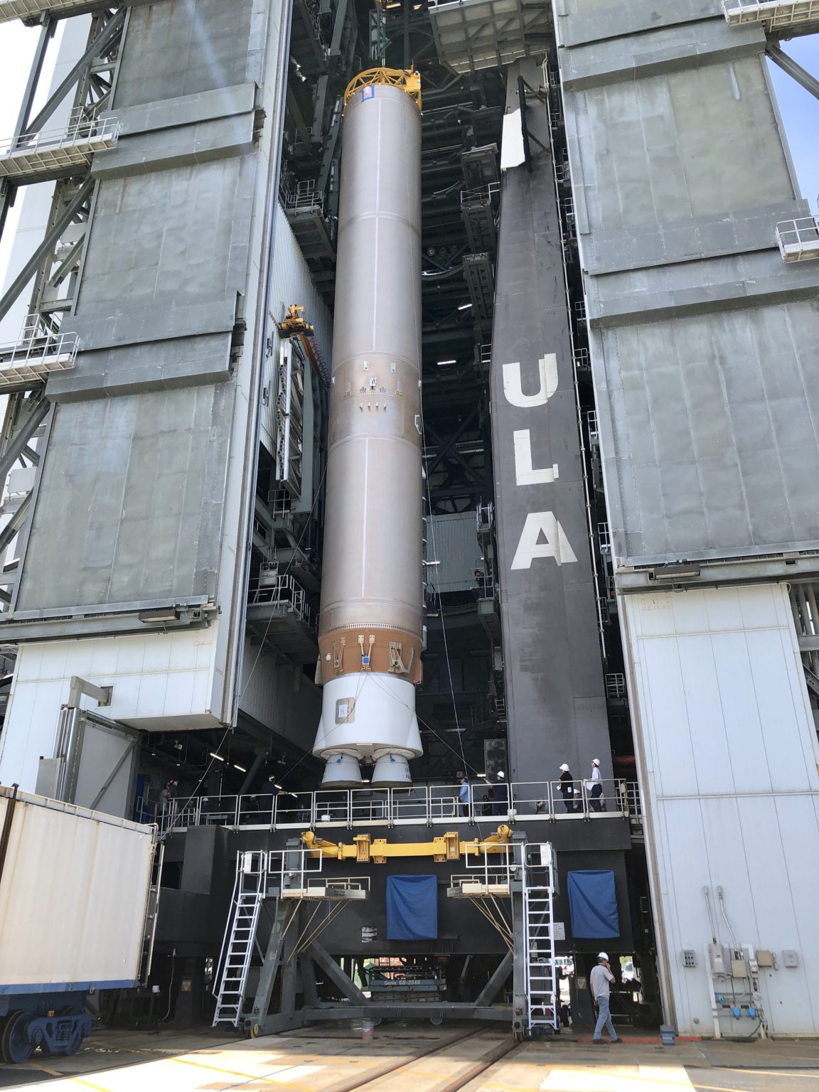 ULA Atlas V Stacked for NASA, Boeing Unpiloted Starliner Test Flight ...