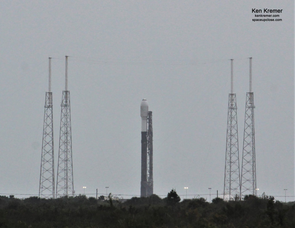 SpaceX Falcon 9 Pierces Dense Saturday Morning Fog to Deliver Starlink ...