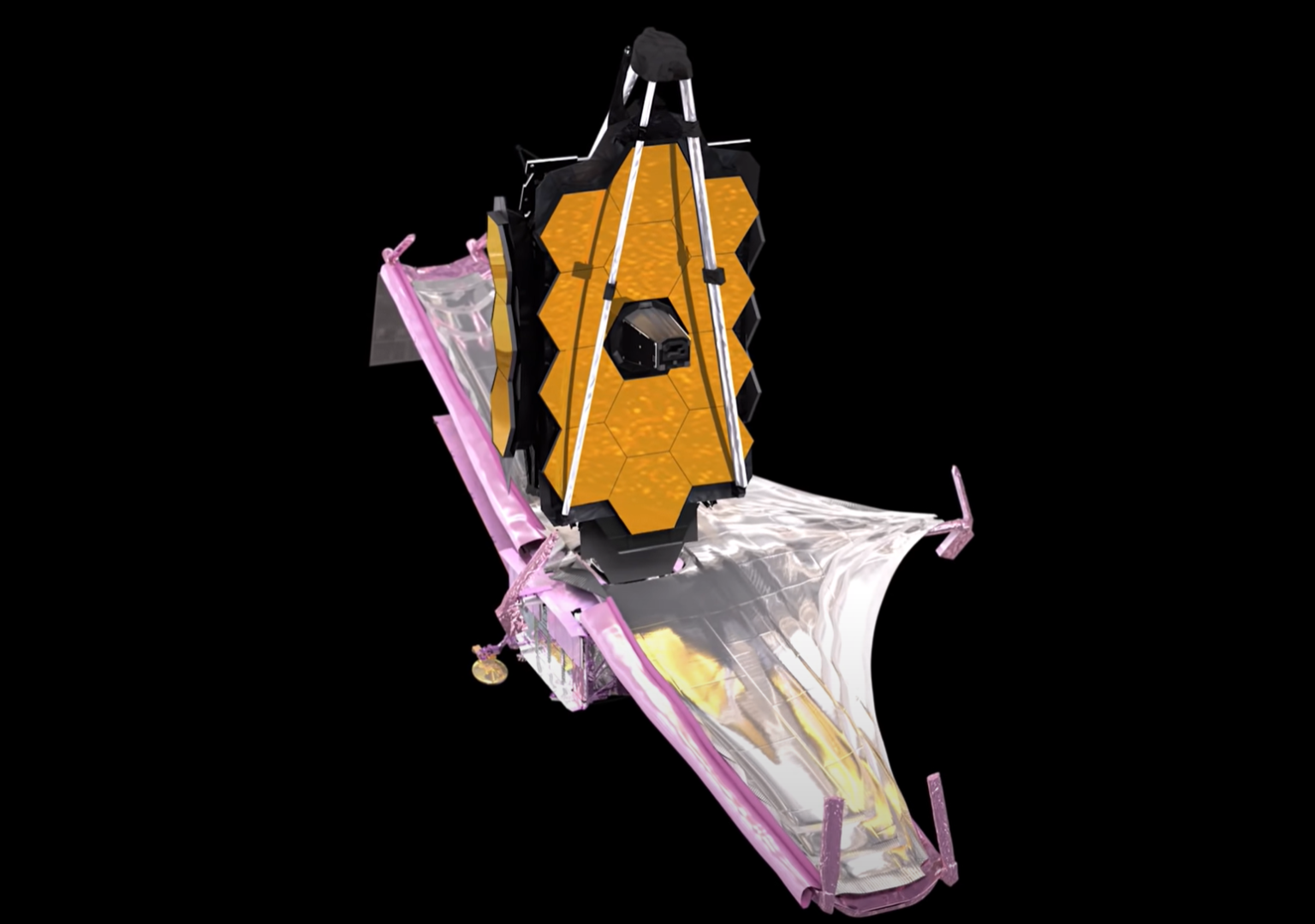 James Webb Space Telescope Successfully Unfurls Massive Sunshield in ...
