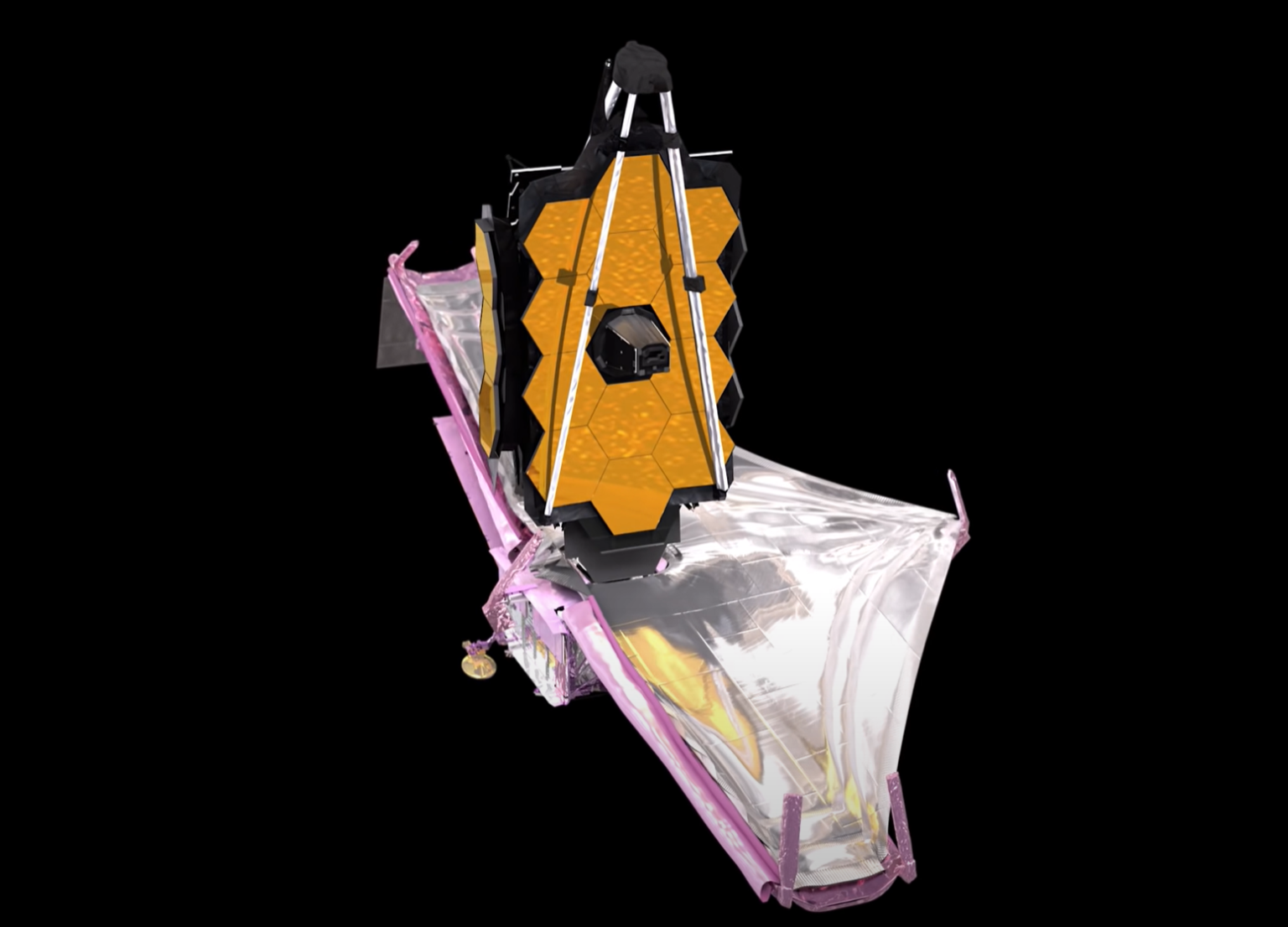 James Webb Space Telescope Successfully Unfurls Massive Sunshield in ...