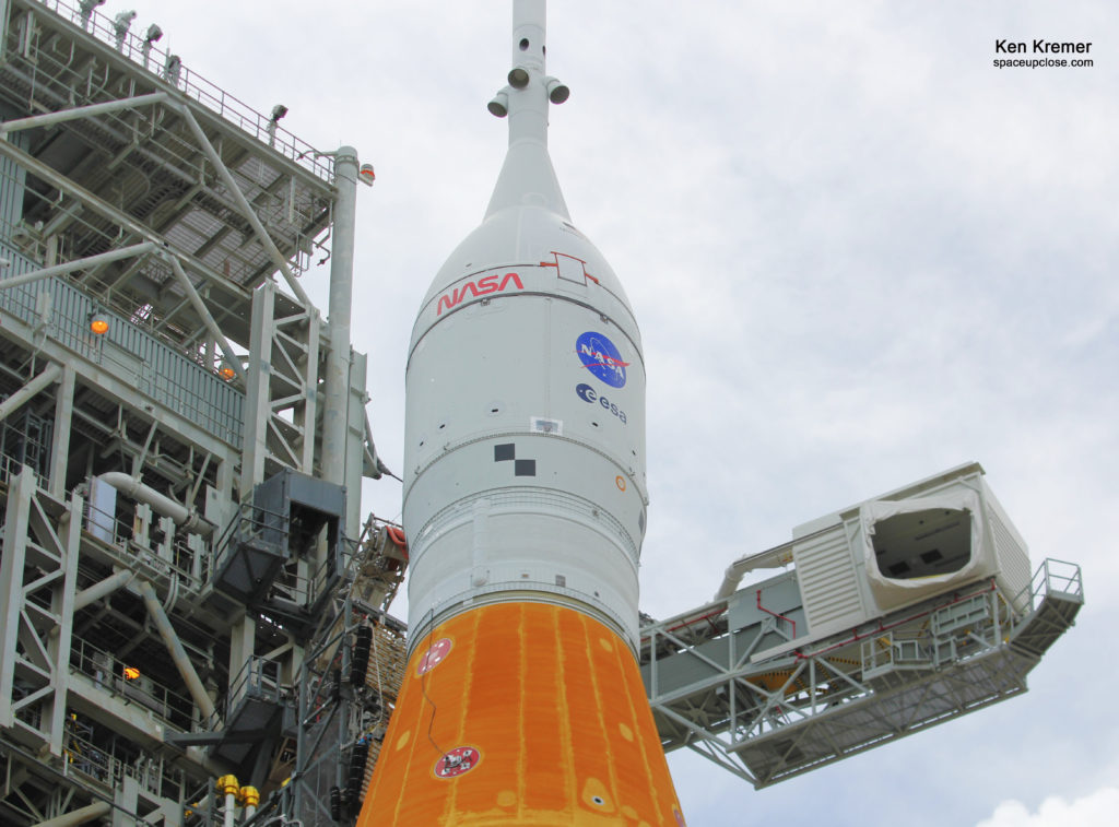 NASA Tentatively Targets August 29 Launch Maiden SLS Moon Rocket on ...