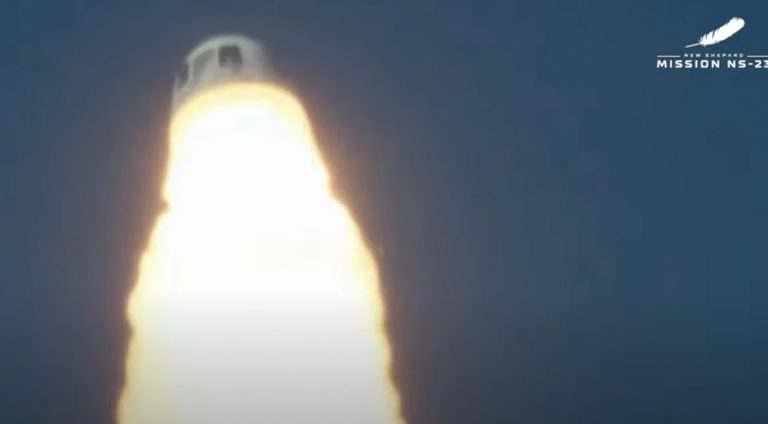 Blue Origin Uncrewed Capsule Saved by Abort after New Shepard Rocket Fails on Science Mission ...