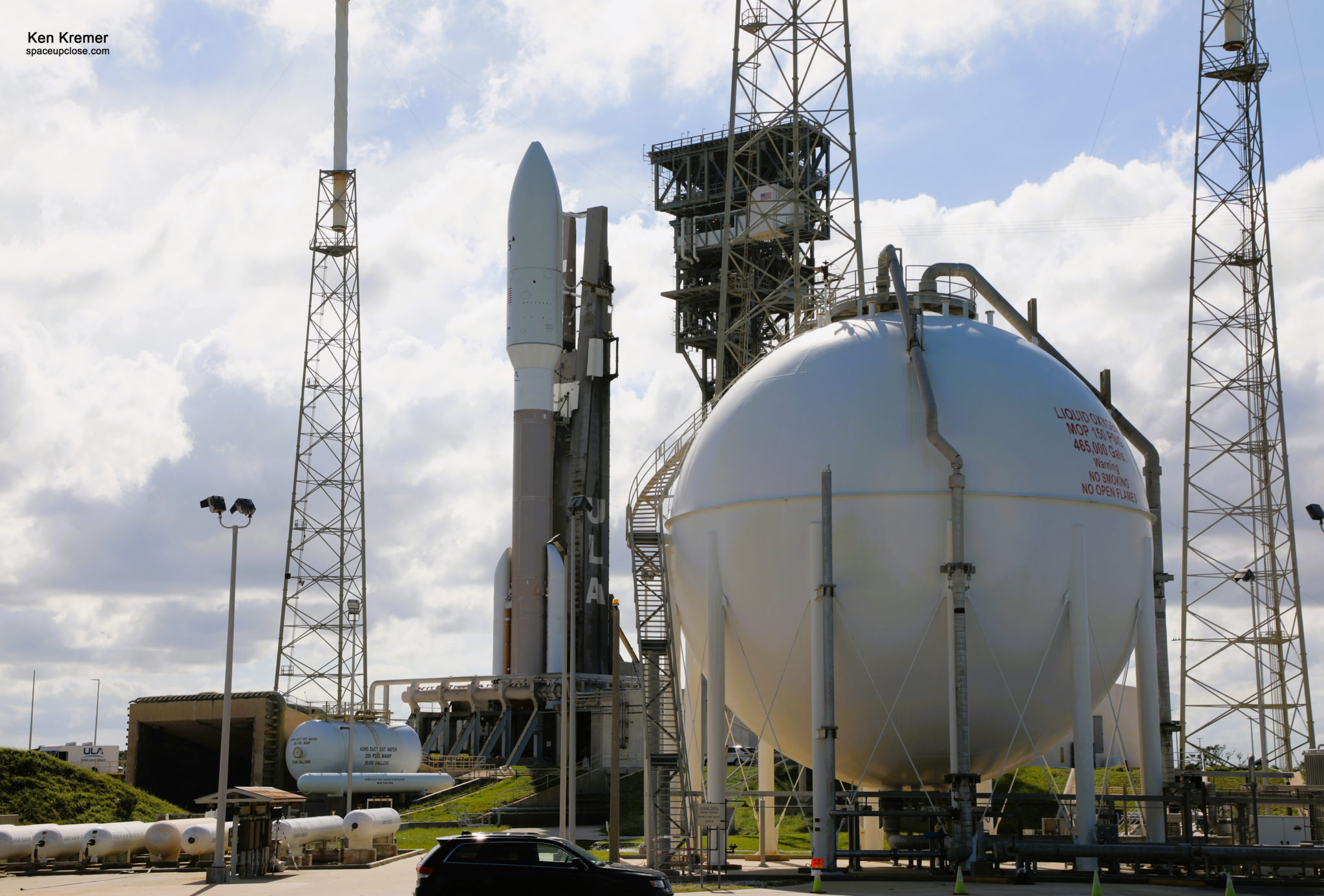Space Coast Launch Triad Starts with ULA Atlas V Lofting SES TV ...