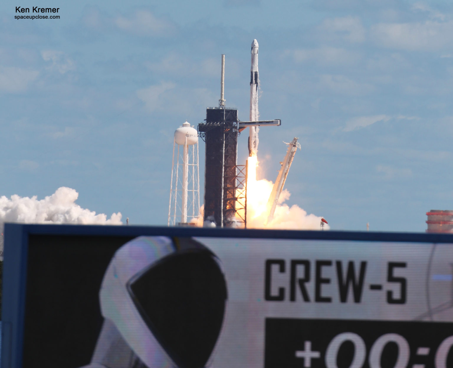 US-Russian-Japanese Crew Blastoff from Florida to Space Station on NASA ...