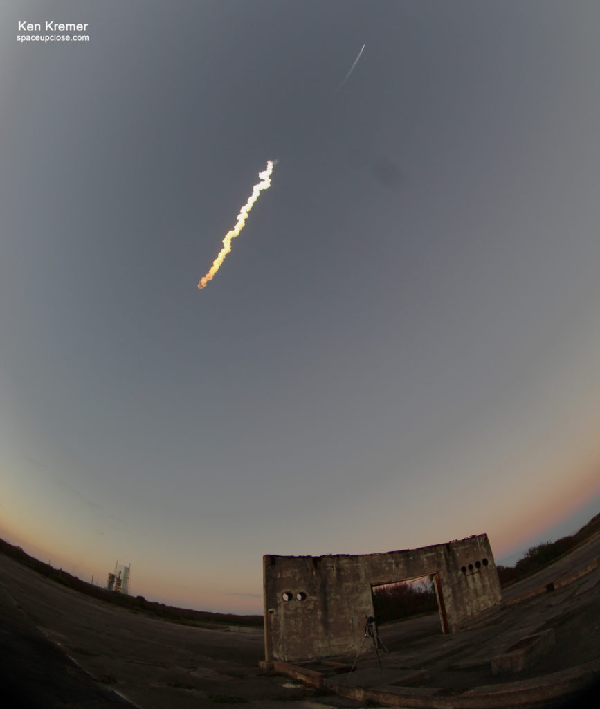 Spectacular Sunset Launch and Cape Landing on 1st SpaceX Mission for ...