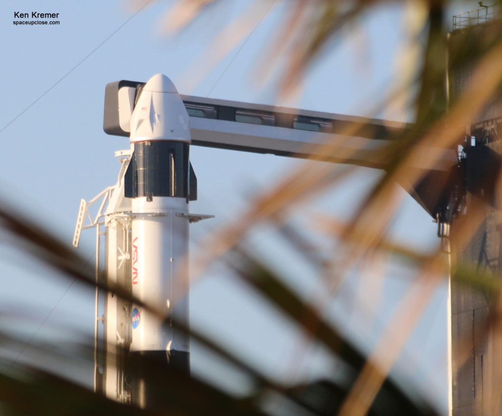 NASA SpaceX Multinational Crew-6 Quartet Ready for Falcon 9 Launch to ...